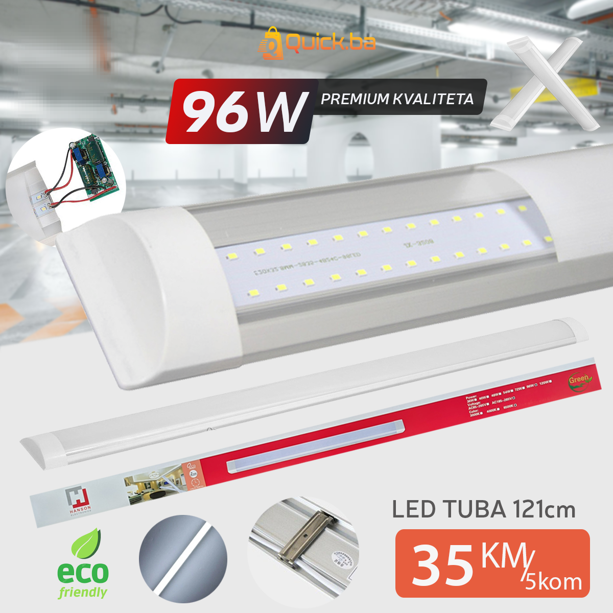 LED ALUMINIJSKI PROFILI TRIDONIC – quick.bih