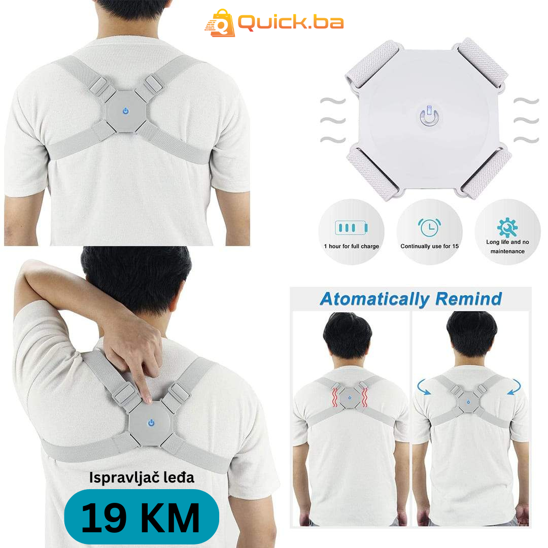 Pametni pojas za pravilno držanje – quick.bih