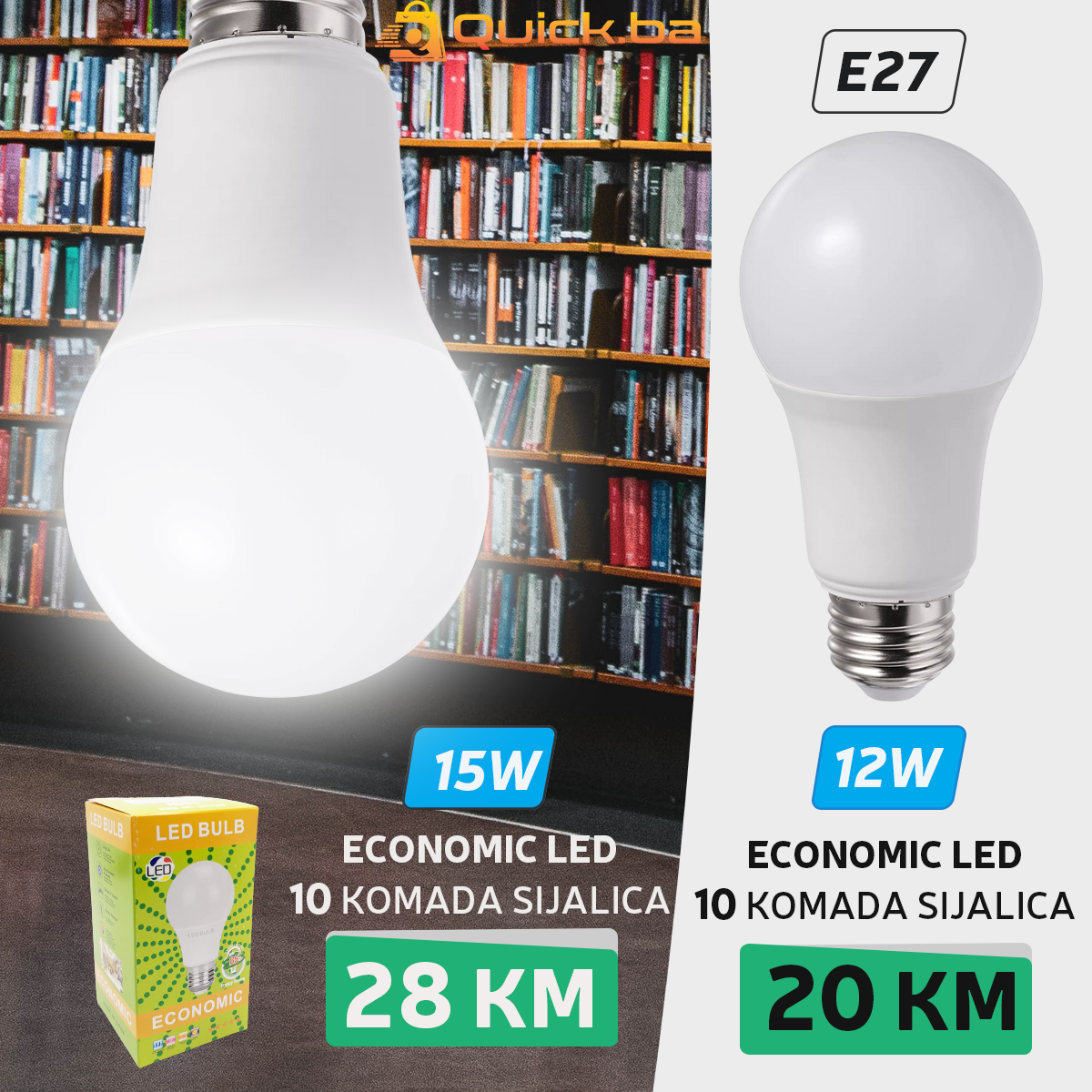 Set od 10x led sijalica – quick.bih