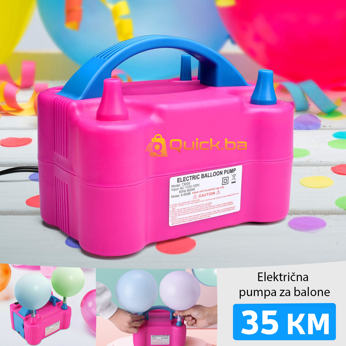 ELEKTRICNA PUMP ZA BALONE – quick.bih